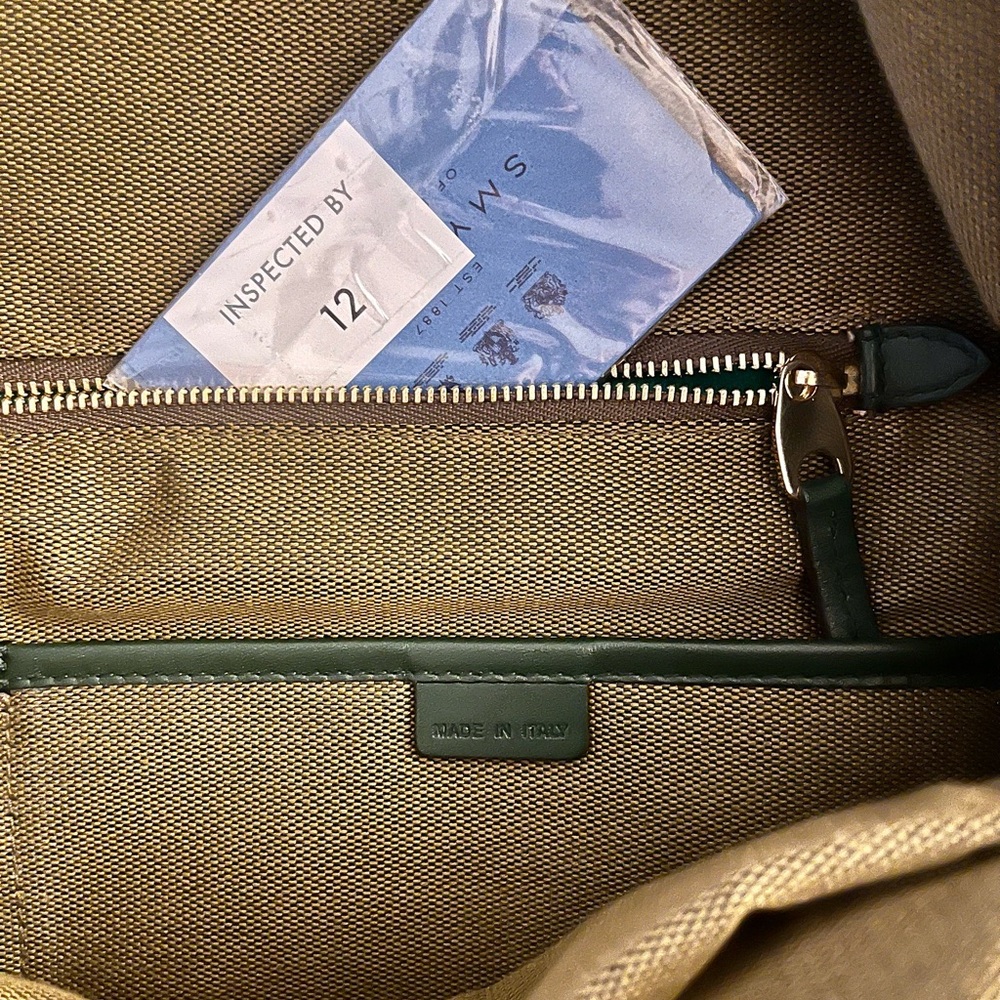 Smythson | Bags | Smythson Leather Backpack | Poshmark